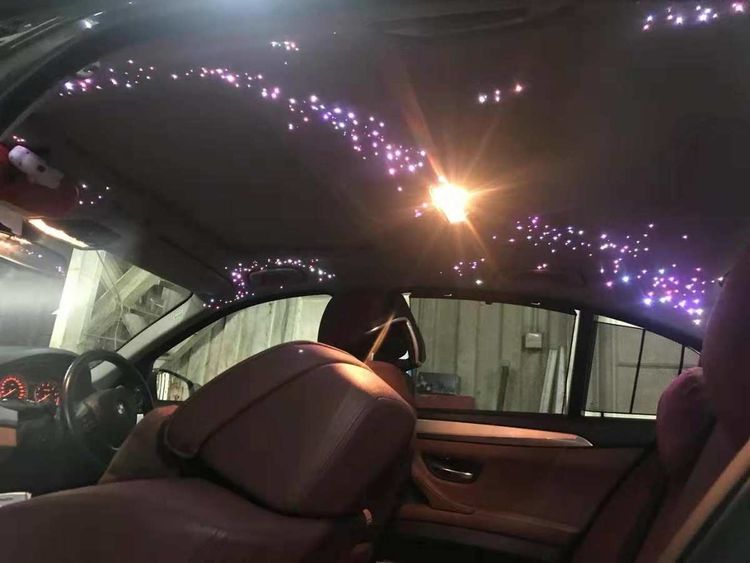 China optic fiber with light generator for starry ceiling, cars, indoor ...