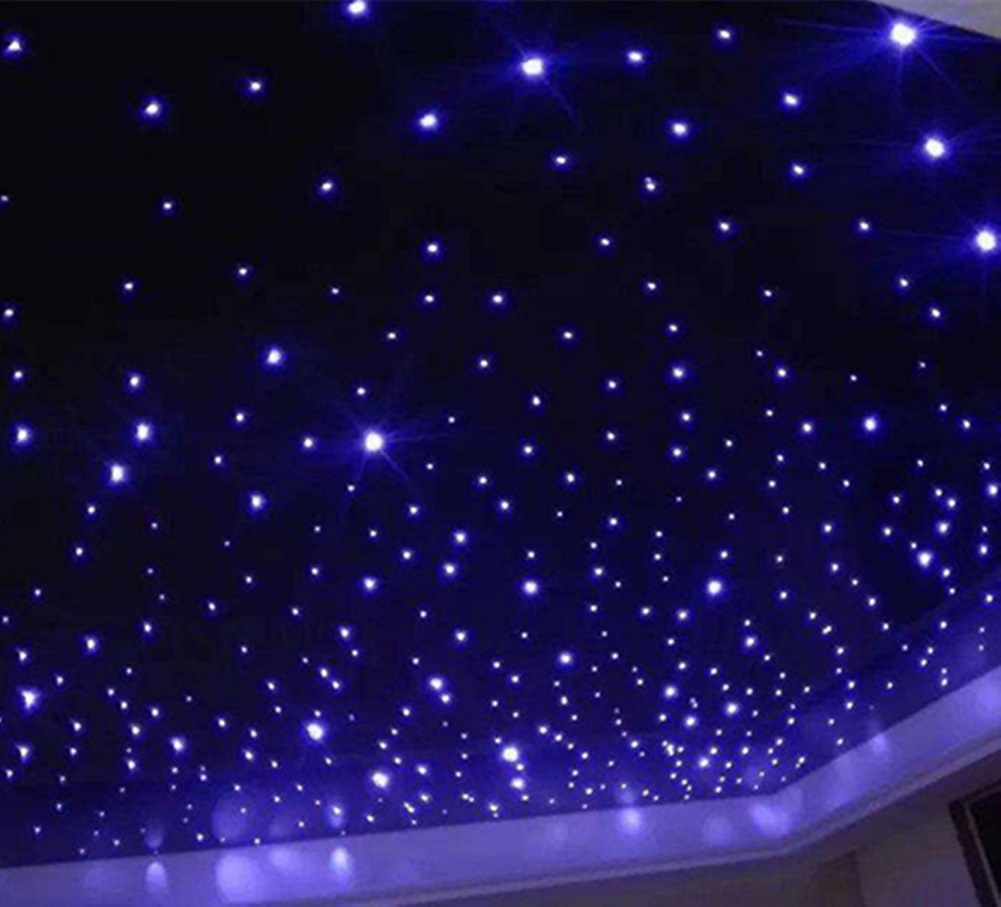 China End Glowing POF Fiber Cable Optics Starry Light for Ceiling Roof ...